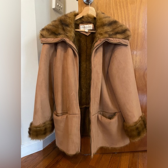 Jones New York | Jackets & Coats | Vintage Jones New York Fur Coat ...